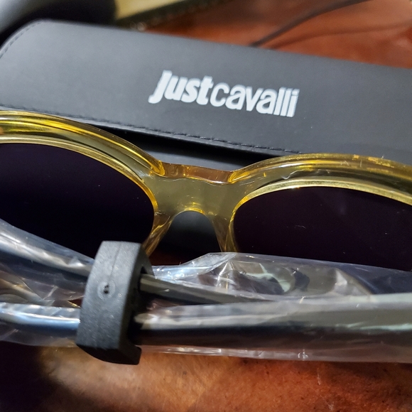 Just Cavalli | Accessories | Just Cavalli Gold And Brown Sunglasses | Poshmark